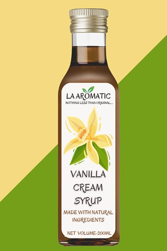 La Aromatic Exotic Blend Vanilla Syrup for cocktails and mocktails ...