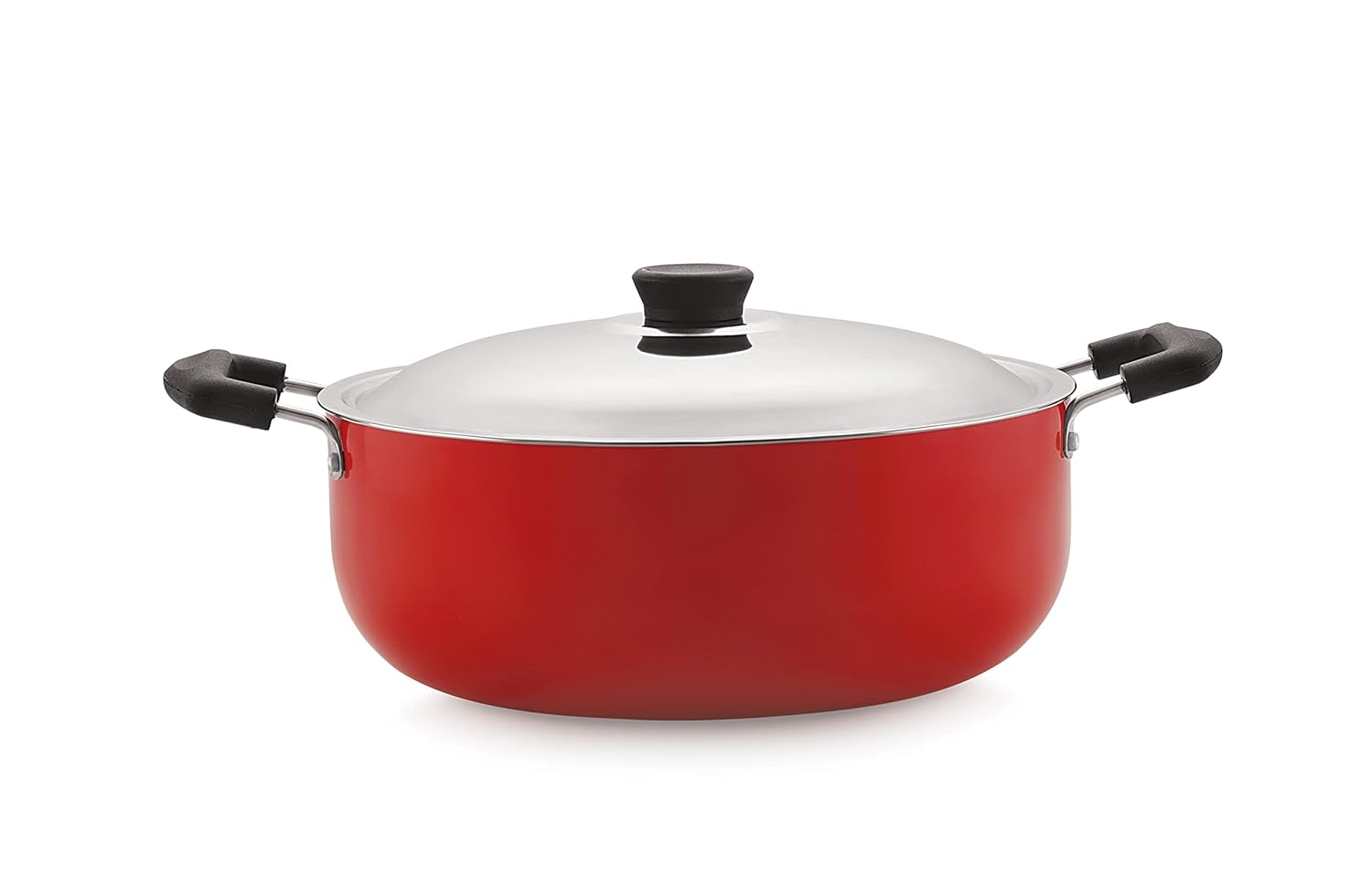 Anjali Non-Stick Aura Biryani Pot with S.S. Lid 4.35 Litre : Amazon.in ...