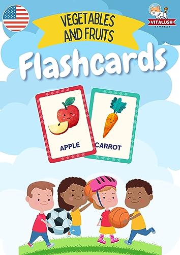 Descobrindo Vegetais e Frutas: Flashcards para Aprender e Praticar ...
