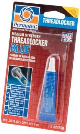 Permatex 24200 Medium Strength Threadlocker Blue, 6 ml : Amazon.ca ...