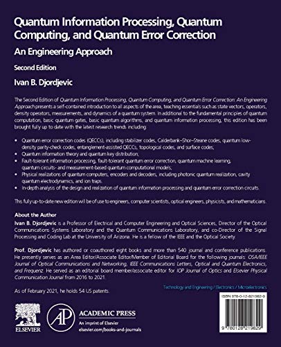 Snapklik.com : Quantum Information Processing, Quantum Computing, And Quantum Error Correction ...