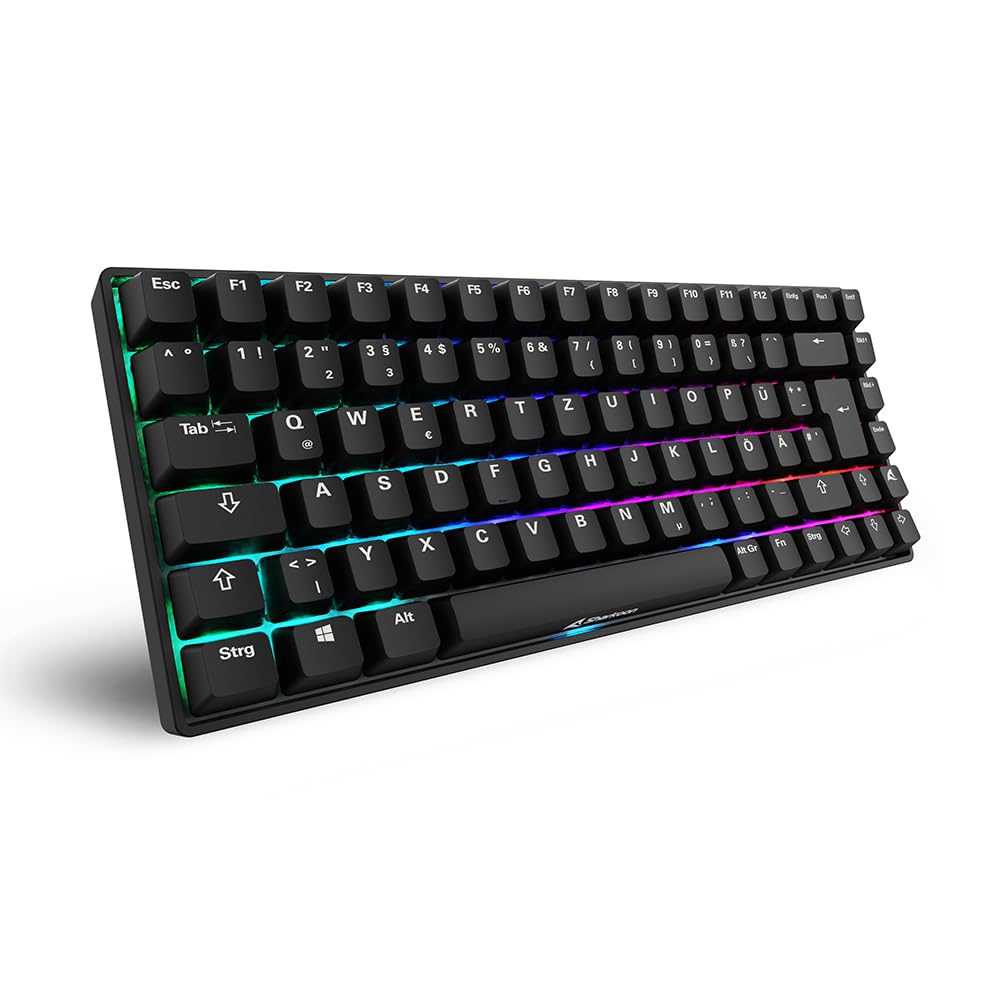 Sharkoon Skiller SGK50 S3 PBT Schwarz, RGB Gaming Keyboard, Gateron G ...