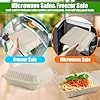 Amazon.com: Compostable Clamshell To Go Food Containers with lids 10 ...