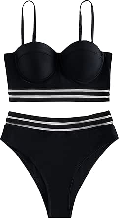 Amazon.com: Womens Plus Size Bikinis Sexy Swimsuits Oversized Chubby ...