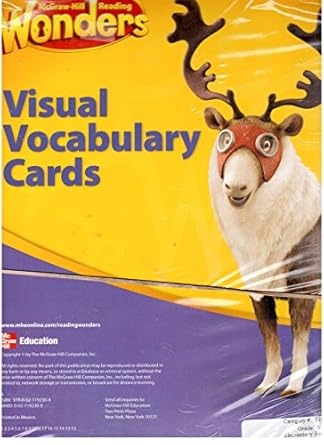 Reading Wonders, Grade 5, Visual Vocabulary Cards : Buy Online at Best ...