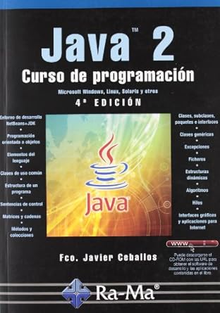 Java 2. Curso de Programación. 4ª Edición: Ceballos Sierra, Fco. Javier ...