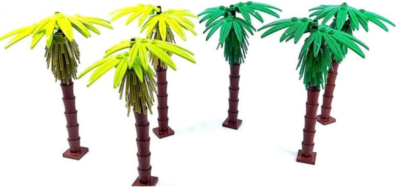 Amazon.com: General Jim's Light and Dark Green Coconut Palm Trees ...