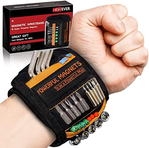 Magnetic Wristband Tool Holder - Cool Gift idea for Men Dad Handyman ...