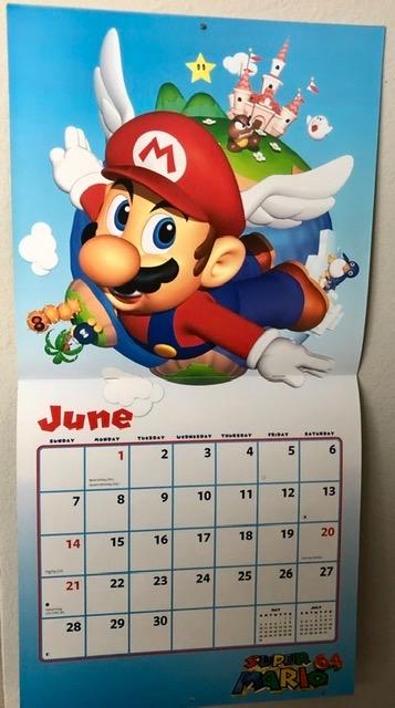 Super Mario 2020 Wall Calendar: History of a Hero: Nintendo ...