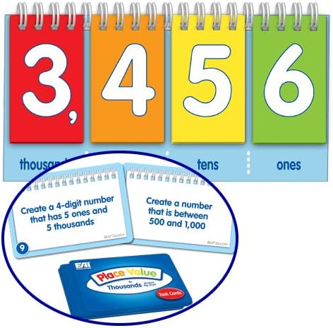 Amazon.com: EAI Education Place Value to Thousands Flip Chart: Student ...