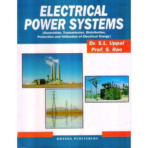 Buy Electrical Power Systems (Generation, Transmission, Distribution ...