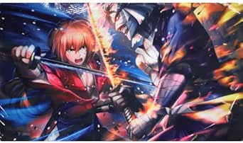 Amazon.co.jp: Air Comiket C93 Comiket 93 Rurouni Kenshin Play Mat Himura Kenshin Shishiomi : Hobbies