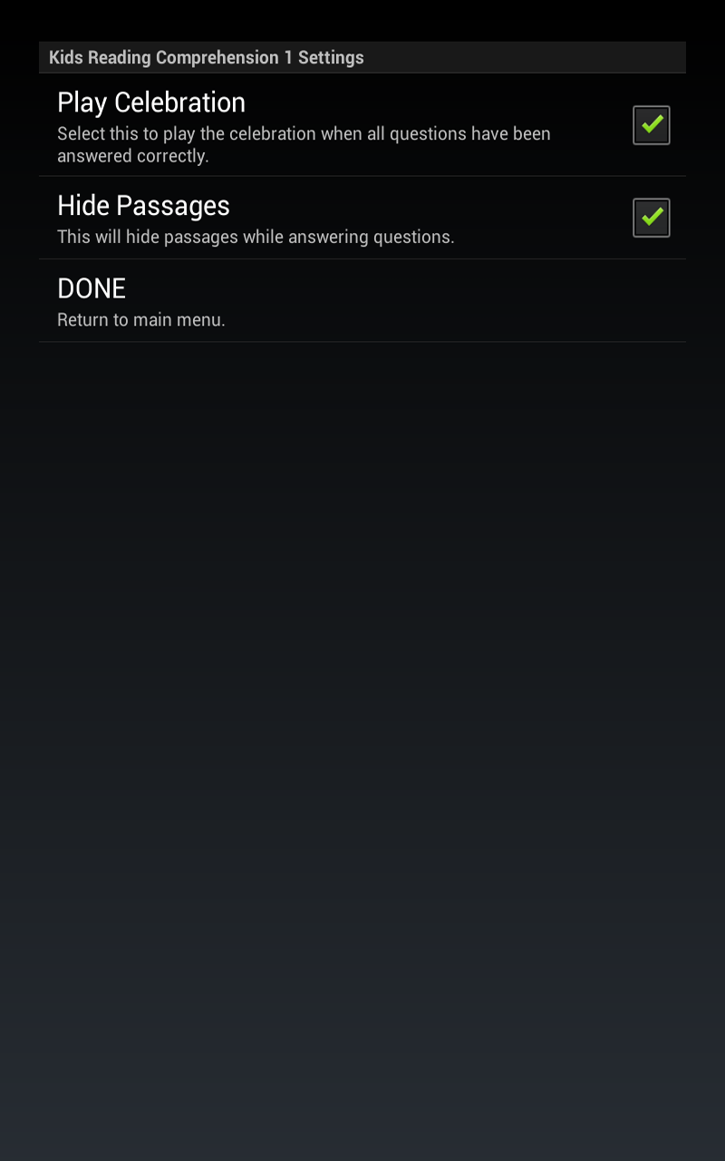 Kids Reading Comprehension Level 1 (Kindle Tablet Edition) - App on ...