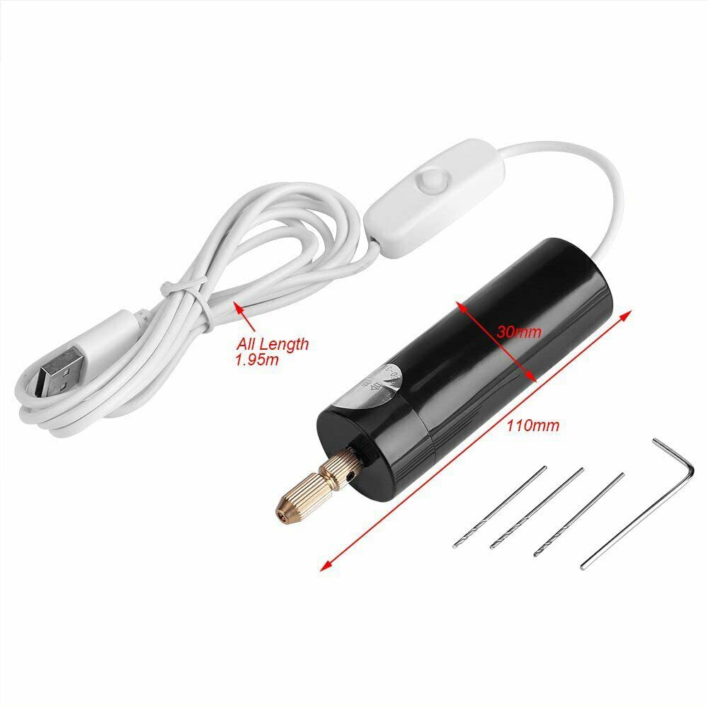 Snapklik.com : 1Pcs Micro Mini Hand Drill Electric Small Grinder Tool ...