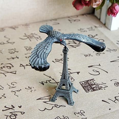 Gunendra Handicrafts Metal Balance Eagle with Eiffel Tower for Home ...