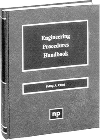 Engineering Procedures Handbook: Cloud, Phillip A.: 9780815514107 ...