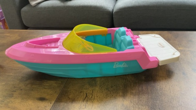Watch Barbie Doll and Boat Playset with Pet Puppy and Life Vest on ...