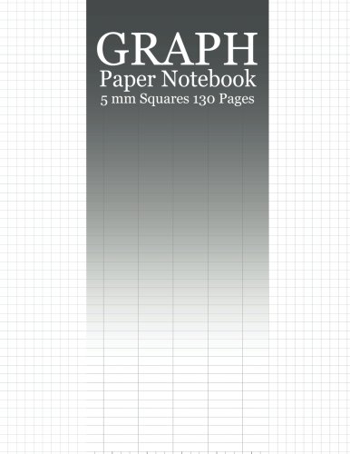 Graph Paper Notebook: 130 Pages of 8.5x11 inches ( 5mm Squares ...