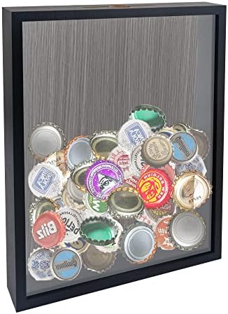 GraduationMall 11x14 Shadow Box Frame with Slot,Wine Cork Ticket Stub ...