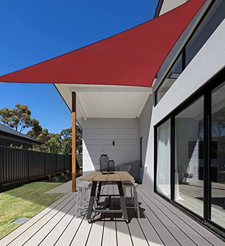 Fidrisen Waterproof Sun Shade Right Angle triangle Sun Shade Sail 95% ...