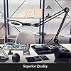 Brightech LightView PRO Magnifying Desk Lamp, 2.25x Light Magnifier ...