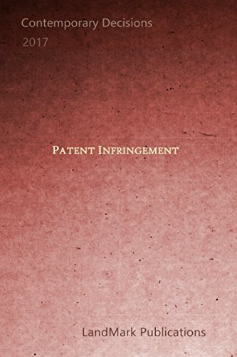 Patent Infringement: Publications, LandMark: 9781520626185: Amazon.com ...