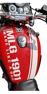 Tank Sticker | Hard Goat MLG 1901 Made Like A Gun Sticker for Classic ...