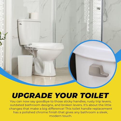 Snapklik.com : Toto Toilet Handle Replacement Nickel THU004-CP - Eljer ...