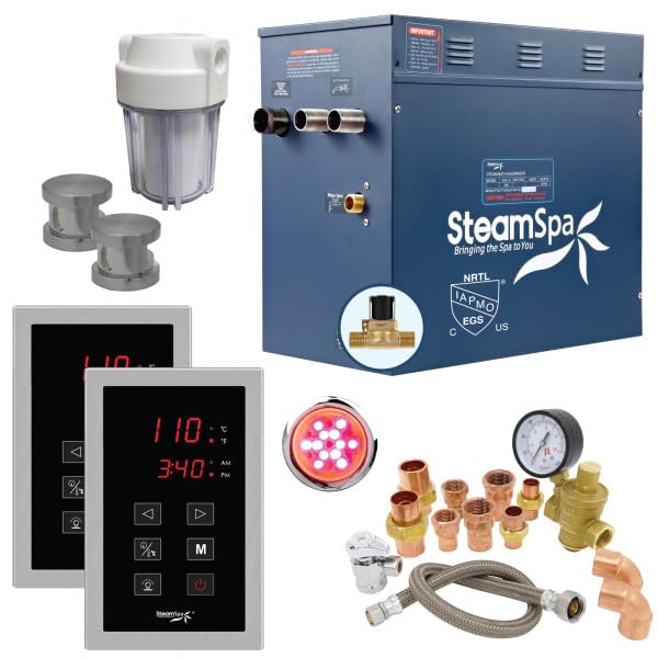Steam Relief Valve Steamspa 12kw Steam Sauna Generator Executive Bundle ...
