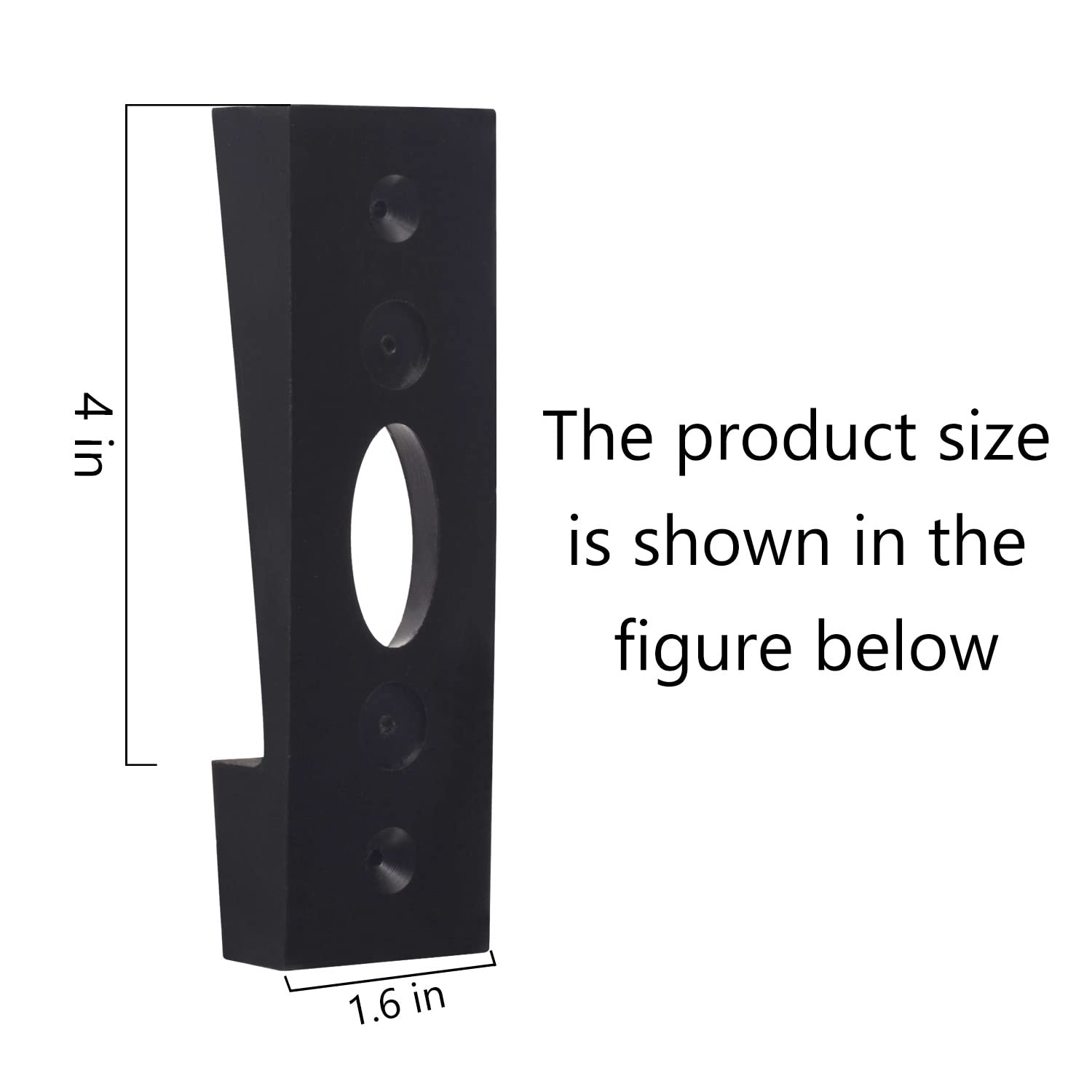 Snapklik.com : Doorbell Vinyl Siding Mount Angle Adjustment Wedge, For ...