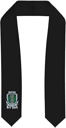Amazon.com: Gsineid Nigeria, It'S In My Dna Nigerian Flag Graduation ...