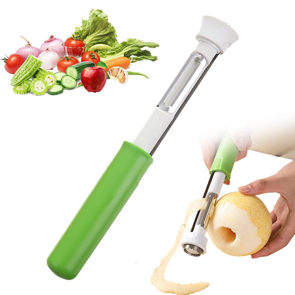 Amazon.com: 2-In-1 Corer Remover 2024 New Corer Tool and Apple Peeler ...