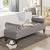 Amazon.com - Jennifer Taylor Home Lewis Bench, Opal Grey - Table Benches