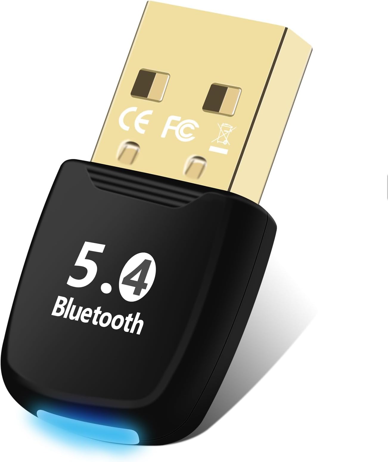 Flintronic Bluetooth 5.4 USB Adapter, Bluetooth Dongle for PC, Wireless ...