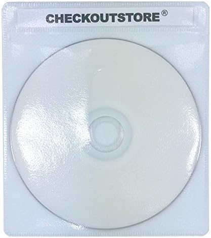 Amazon.com: CheckOutStore 100 CD Storage Rack, White Plastic ...