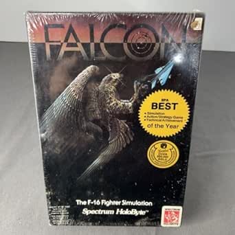Amazon.co.jp: Falcon 1987 PC IBM Big Box Game Sealed NEW NOS Spectrum ...