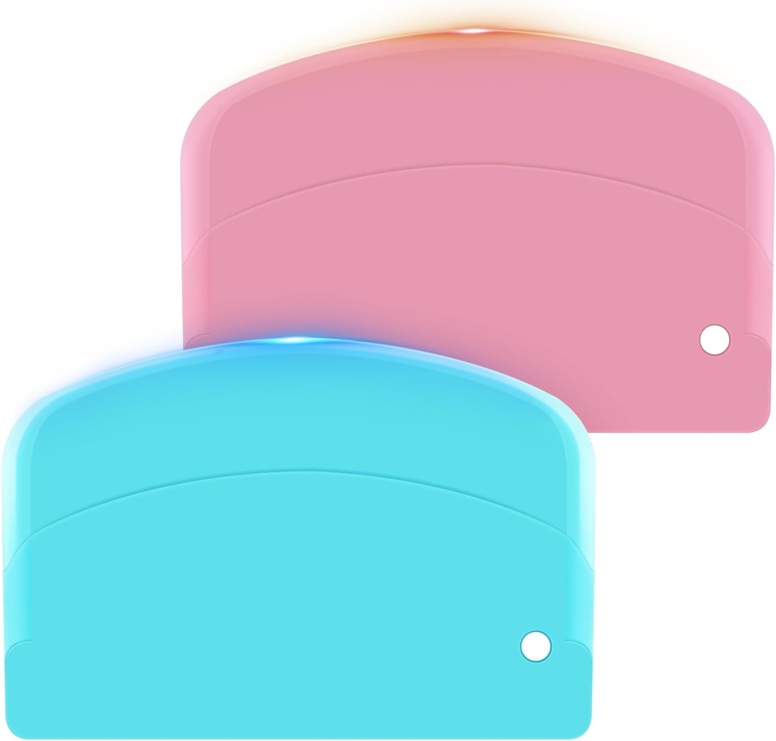 Amazon.com: ALLTOP Bowl Spatula & Bench Scraper,Flexible Plastic ...