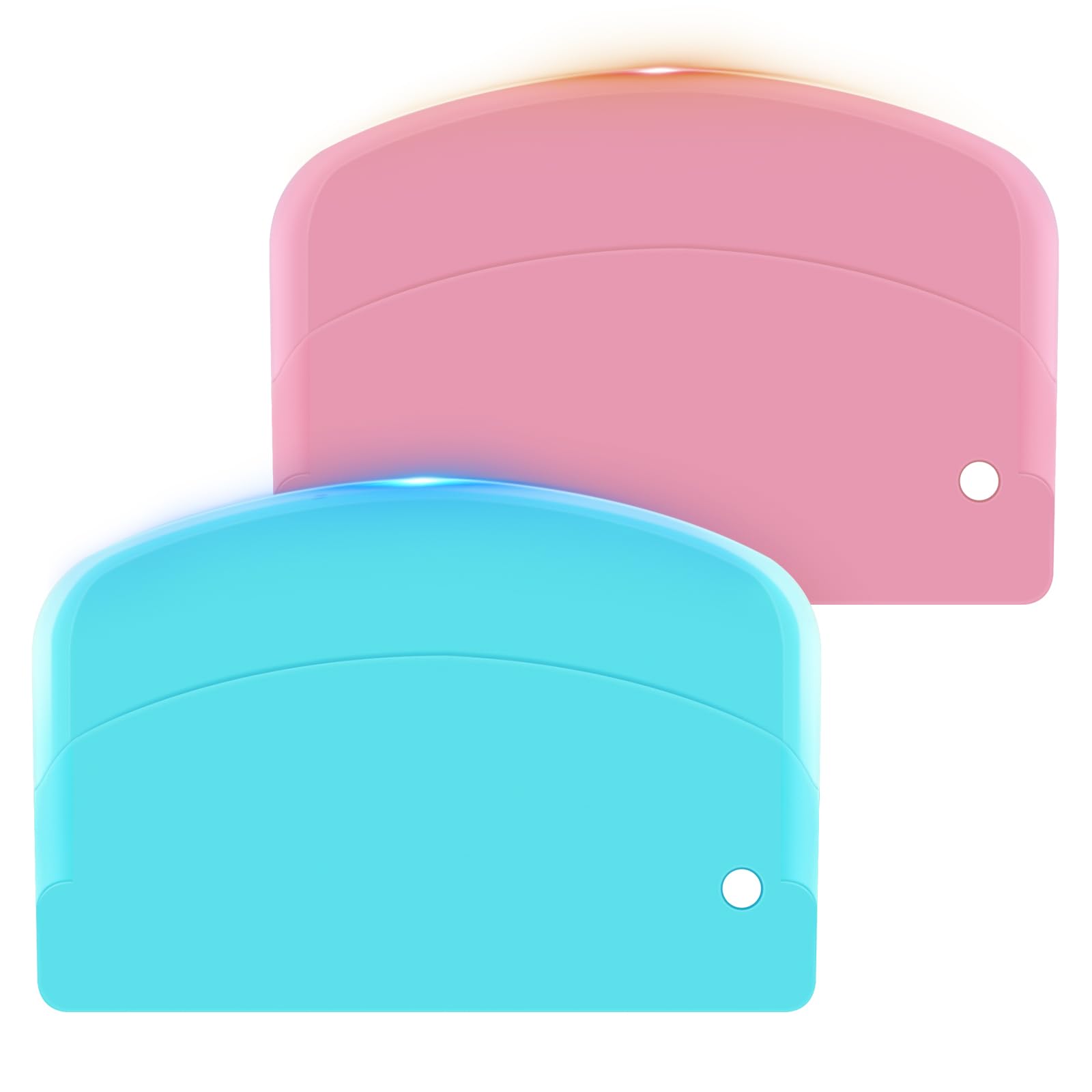 Amazon.com: Armrouns Bowl Scraper Spatula Multipurpose dough Scraper ...