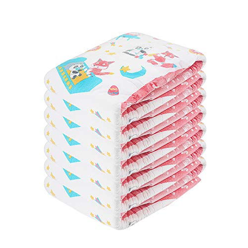 Buy Adult Diaper One time Diaper Adult Baby Diaper ABDL 7 Piece (Red ...
