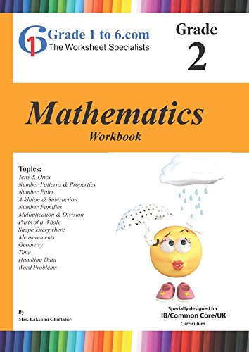 Grade 2 Mathematics Workbook: Grade1to6 Books | Amazon.com.br