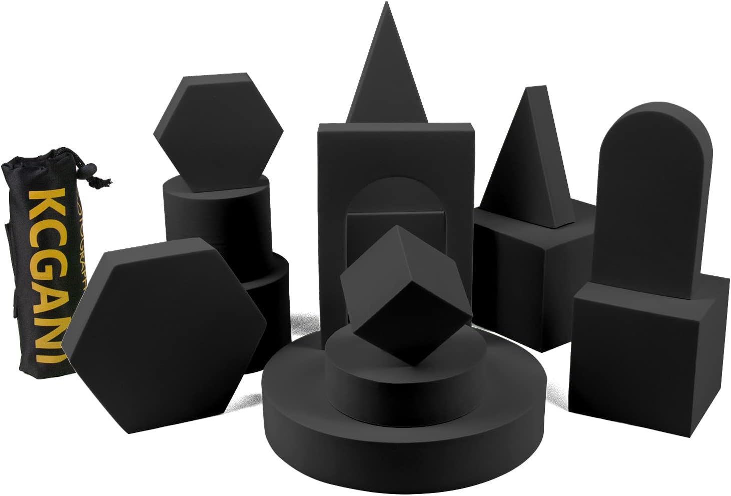 Amazon.com : Kcgani 14pcs Photography Background Props, Geometric Cube ...