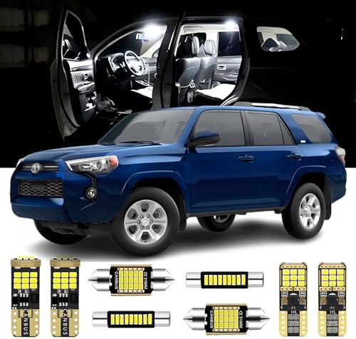Amazon.com: ENDPAGE 18-Pieces 4Runner LED Interior Light Kit Package ...
