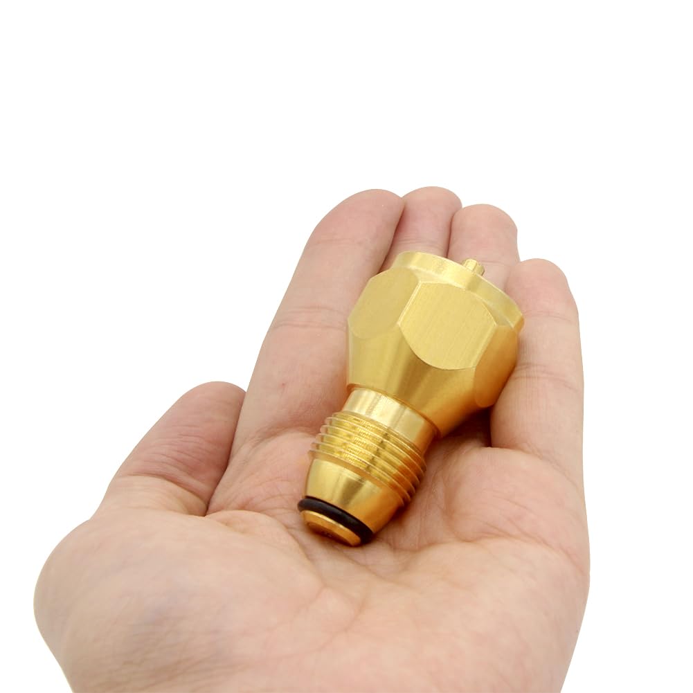 Snapklik.com : Hooshing Propane Refill Adapter Universal For 1 Lb Tank
