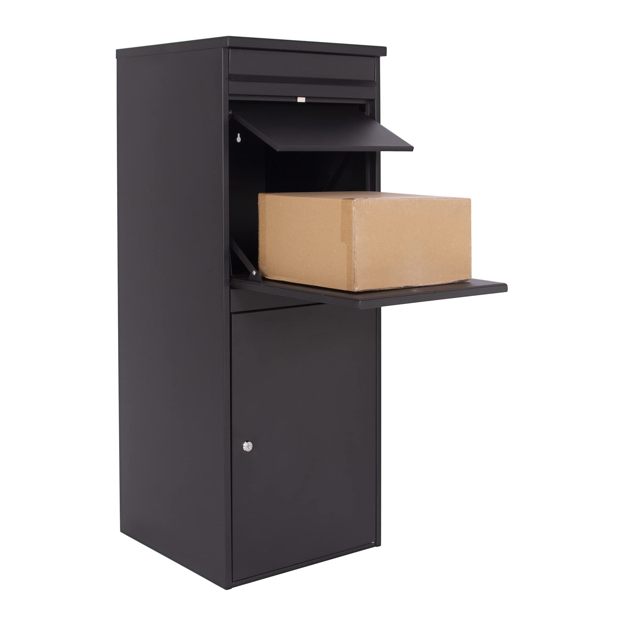 DWD® Premium Grade Steel Delivery Parcel & Letter Drop off Outdoor ...