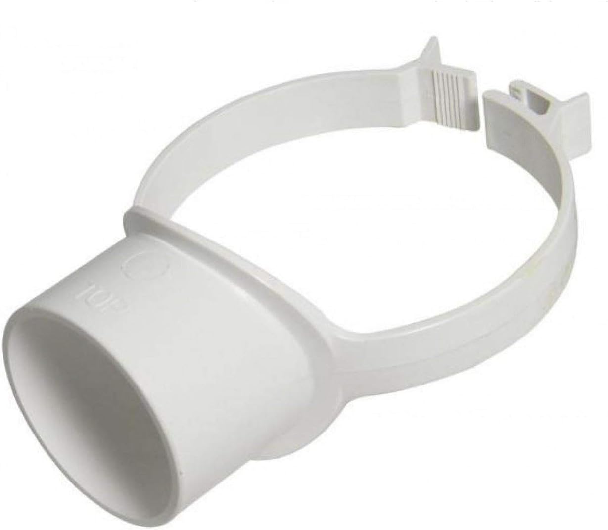 FLOPLAST 110mm Soil Ring Seal Strap Boss - White - Pack of 2 : Amazon ...