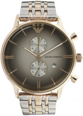 Amazon | エンポリオアルマーニ Armani Retro Rose Gold Watch AR1721 時計 腕時計 [並行輸入品 ...