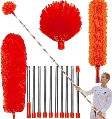 Amazon.com: 20+ Feet High Reach Dusting Kit with 3-14 ft Free ...