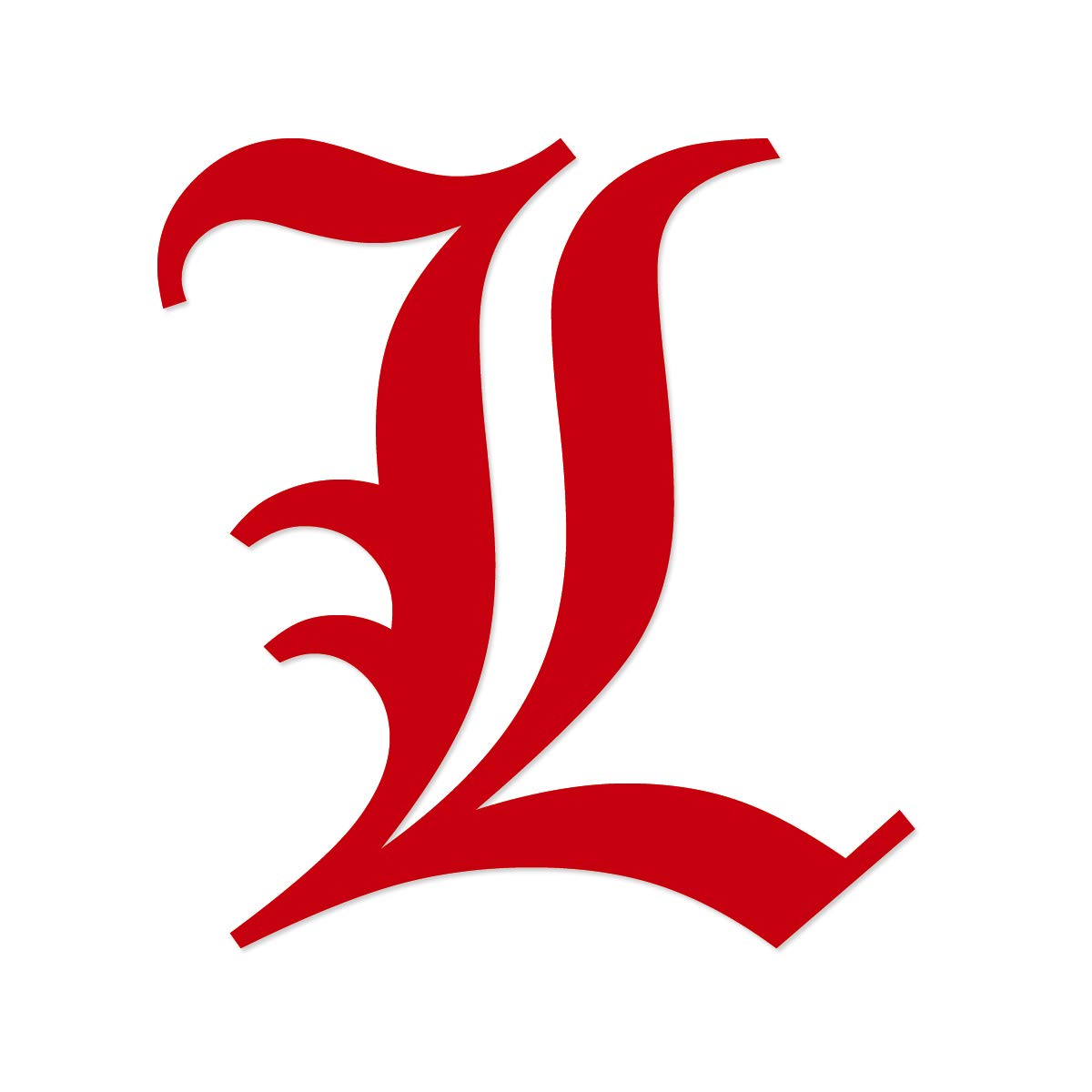 Old English Letter L Tattoo