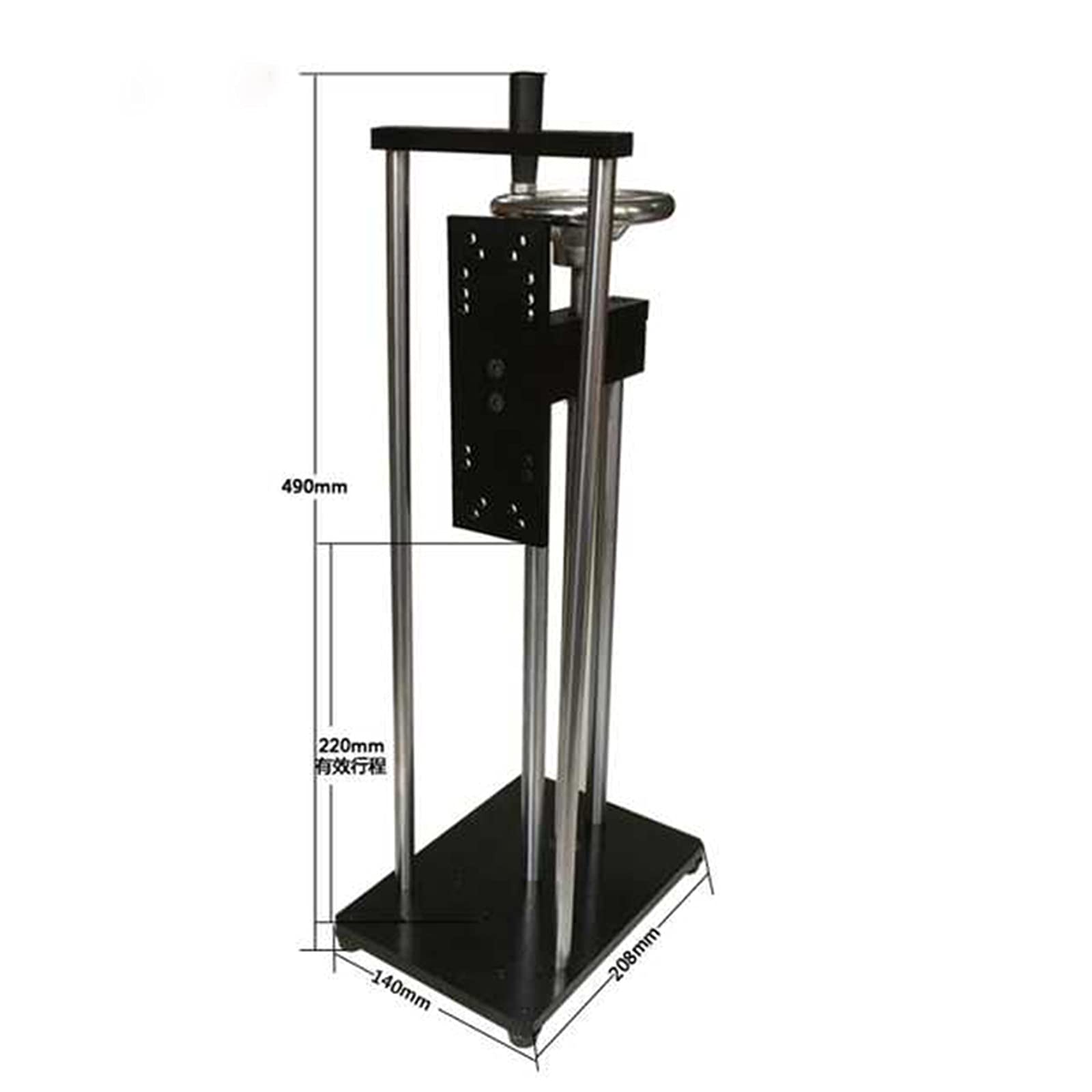 BAOSHISHAN Manual Force Test Stand Hand Wheel-Operated Push Pull Test ...