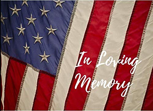 Amazon.com: In Loving Memory: Military Funeral Guest Book - A great ...